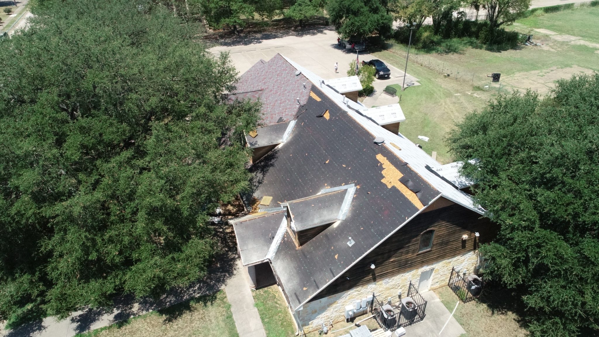 2020 Marlin Texas Library Roof Replacement, Stunning